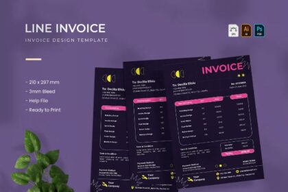40+ Free And Pro Invoice Templates (easy to customize) 2025 - Designbeep