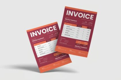 40+ Free And Pro Invoice Templates (easy to customize) 2025 - Designbeep