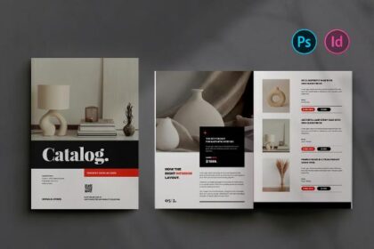 30+ Free Photoshop Catalog Mockups ( Easy to Edit PSD ) 2025 - Designbeep
