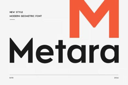 40 Best Modern Geometric Fonts (Free & Premium) 2026 - Designbeep