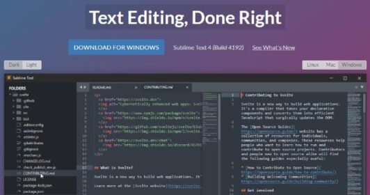 20+ Most Popular Code Editors For Developers - Designbeep
