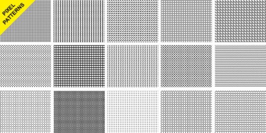 120 FREE Photoshop Pixel Patterns For Designers - Designbeep
