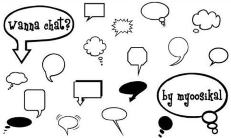 100+ Free Photoshop Speech Bubble Brushes for Designers & Illustrators ...