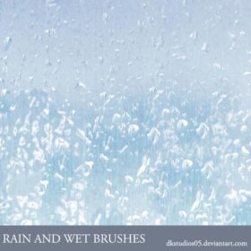 30+ Free Rain Brushes for Photoshop - Designbeep
