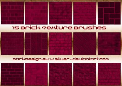 Another Brick In The Wall: 50+ Free Photoshop Brick Wall Brushes ...