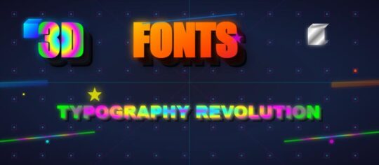30 Best Free 3D Fonts to Download in 2025 (Designer's Choice) - Designbeep
