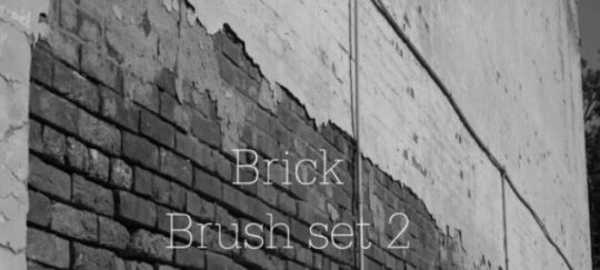 Another Brick In The Wall: 50+ Free Photoshop Brick Wall Brushes ...