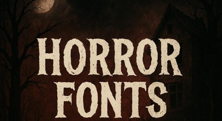 30 Free Horror Fonts That Frighten and Fascinate - Designbeep
