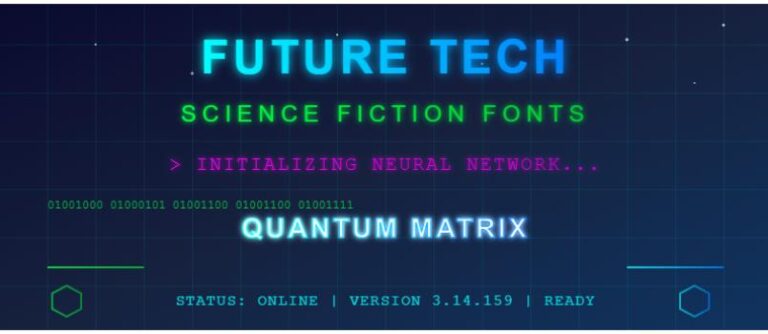 20 Free Science Fiction Fonts Perfect for Movie Posters and Game Design - Designbeep