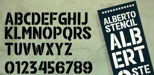 30 Best Free Army Fonts for Military-Themed Designs - Designbeep