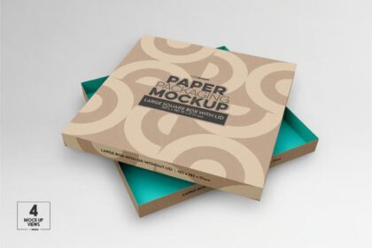 45 Free Very Realistic Packaging Mockups - Designbeep