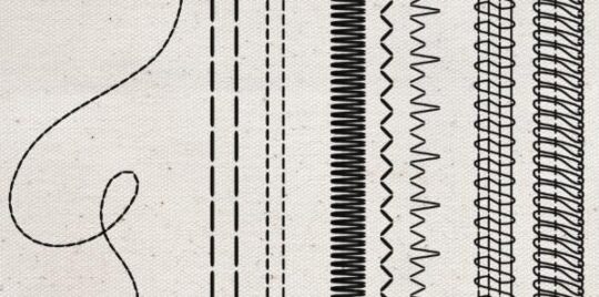 10 Sets Of Free Photoshop Stitch Brushes (100 Downloads) - Designbeep