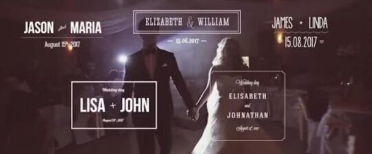 20 Free Wedding Slideshow Templates for Adobe Premiere Pro (Step by ...