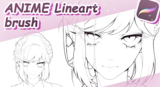 60+ Free Anime Procreate Brushes - Designbeep