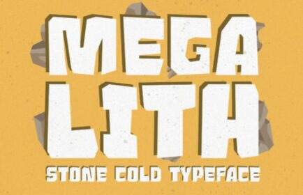 20+ Best Stone Age Fonts: From Cave Walls to Your Designs - Designbeep