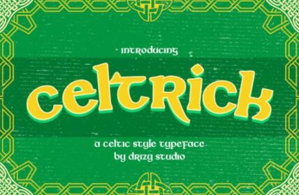 20+ Best Celtic Fonts For Ancient Wisdom of Irish Culture - Designbeep