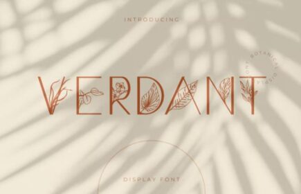 45 Best Flower Fonts for Feminine and Natural Designs ( free fonts ...