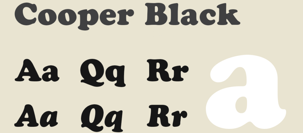 Free Font Of The Day : Cooper Black Font - Designbeep