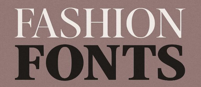 40 Free Fashion Fonts For Every Stylist (free & pre) - Designbeep