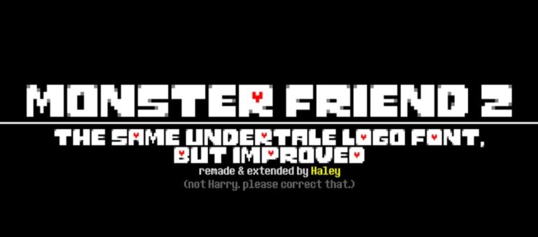 Undertale Font: The Iconic Typeface from the Beloved Indie Game ...