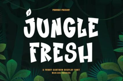 30+ Best Jungle Fonts for Wild and Adventurous Designs - Designbeep