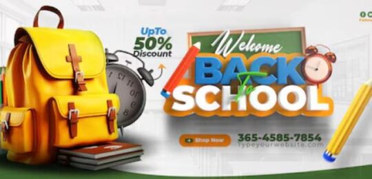 20 Free Back to School Banners for 2025 - 2026 - Designbeep