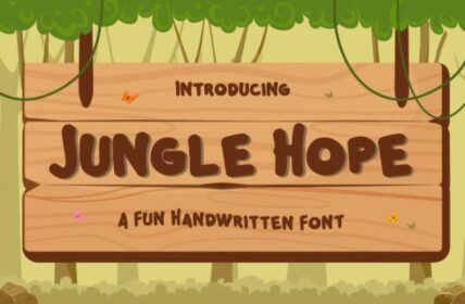 30+ Best Jungle Fonts for Wild and Adventurous Designs - Designbeep
