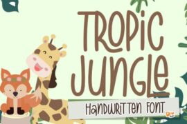 30+ Best Jungle Fonts for Wild and Adventurous Designs - Designbeep