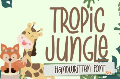 30+ Best Jungle Fonts for Wild and Adventurous Designs - Designbeep