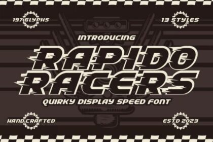 25 Best Speed Fonts for Racing & Automotive Design in 2025 - Designbeep