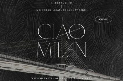 20 Elegant Italian Fonts That Capture the Spirit of Italy - Designbeep