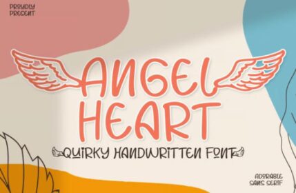 20 Beautiful Angel Fonts for Spiritual and Elegant Projects - Designbeep