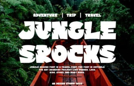 30+ Best Jungle Fonts for Wild and Adventurous Designs - Designbeep