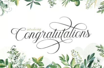 Collection of Best Graduation Fonts for Certificates and Party Designs ...