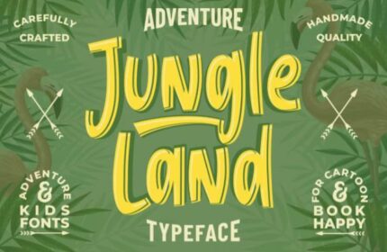 30+ Best Jungle Fonts for Wild and Adventurous Designs - Designbeep