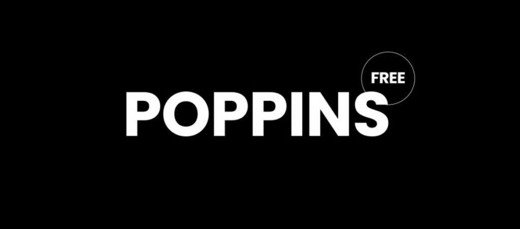 Free Font Of The Day: Poppins - Designbeep