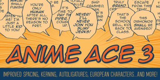 Anime Ace Font FREE Download