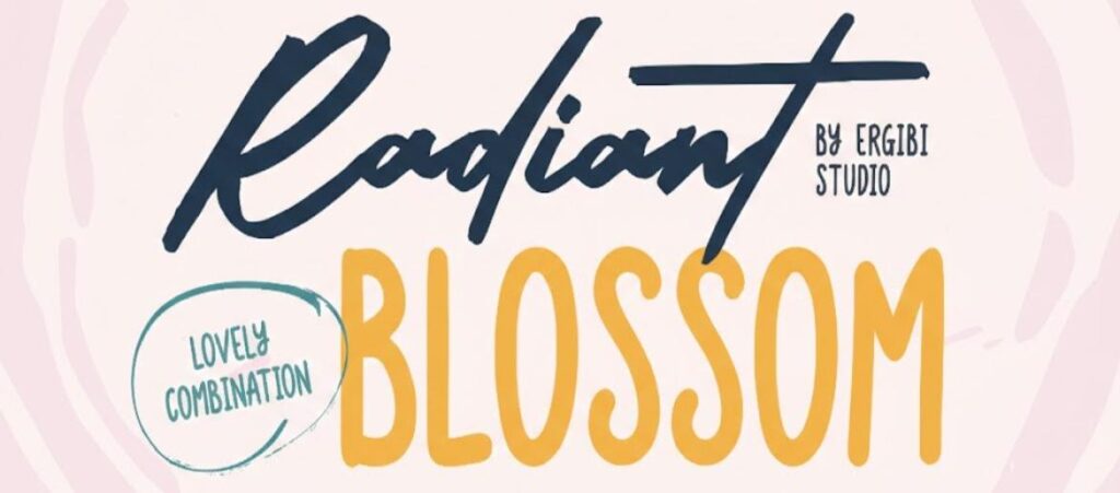 Blossom Sans Font FREE Download