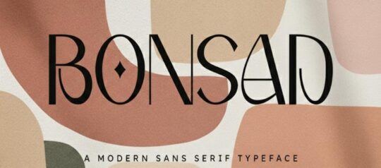 Bonsad Font FREE Download