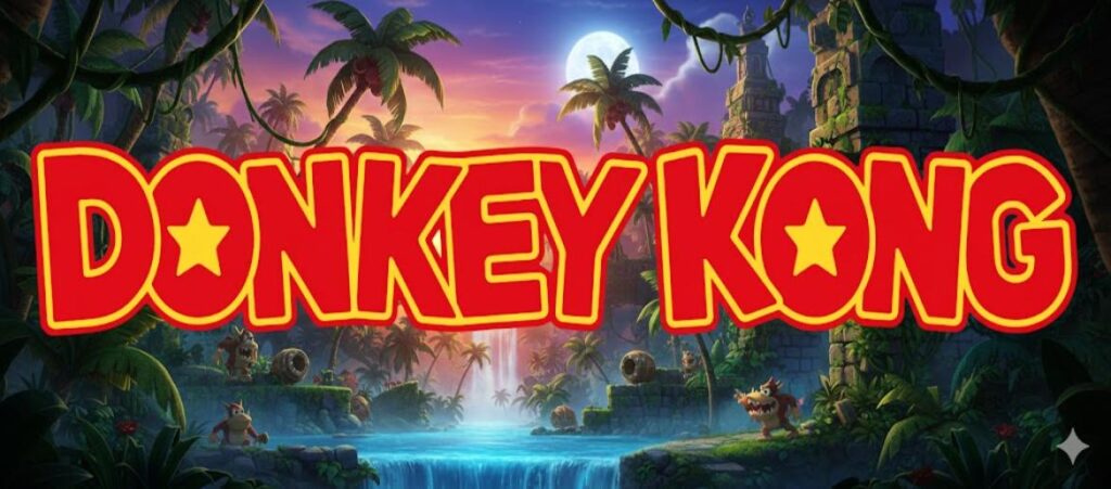 Donkey Kong Font FREE Download
