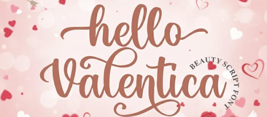 Hello Valentica Font FREE Download