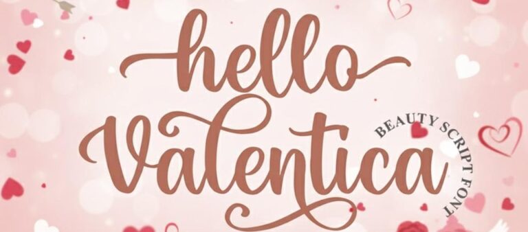 Hello Valentica Font FREE Download