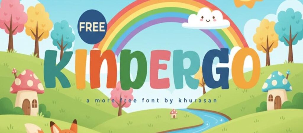 Kindergo Font FREE Download