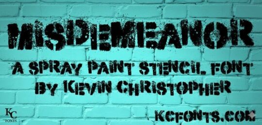 Misdemeanor Font FREE Download