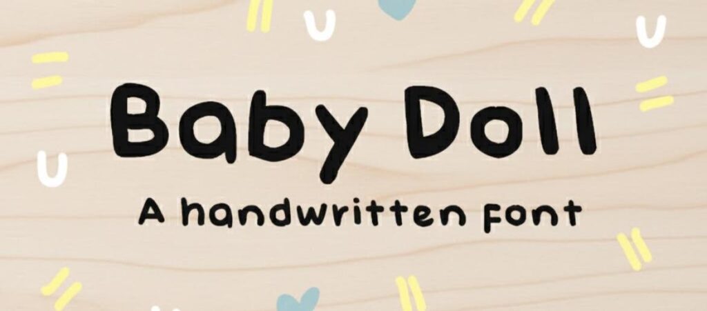 Baby Doll Font FREE Download
