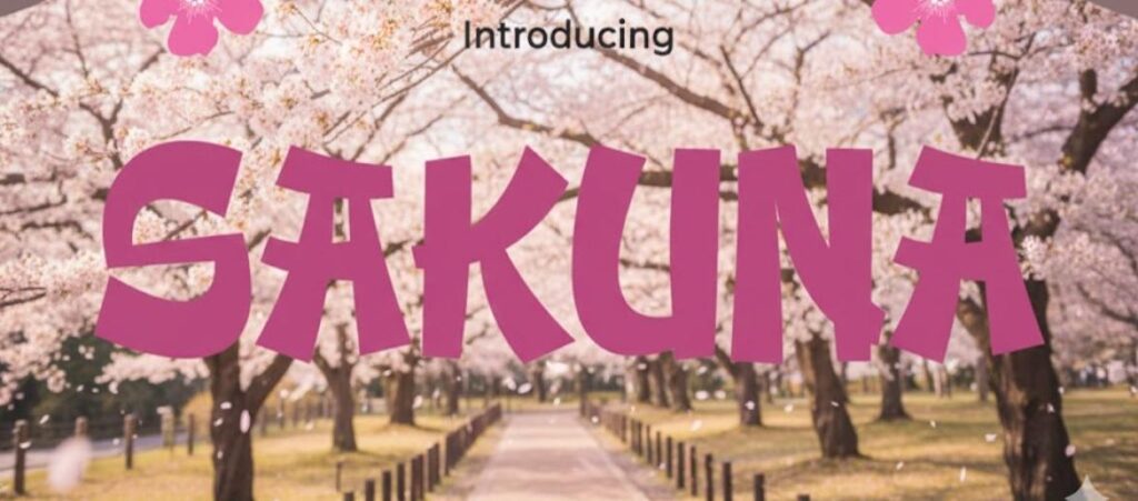 Sakuna Font FREE Download