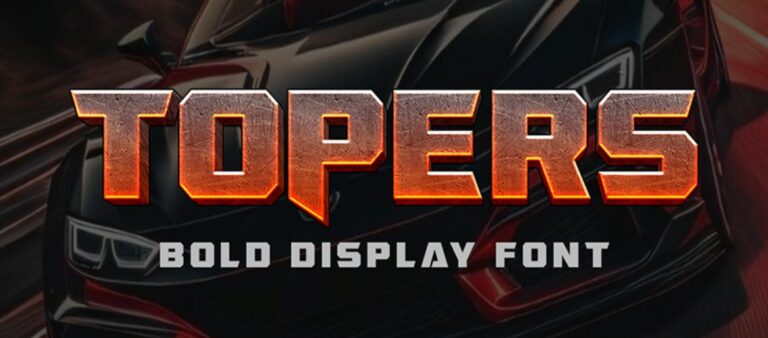Topers Font FREE Download