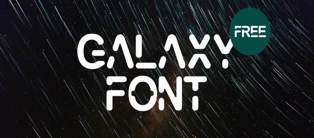 Galaxy Font FREE Download
