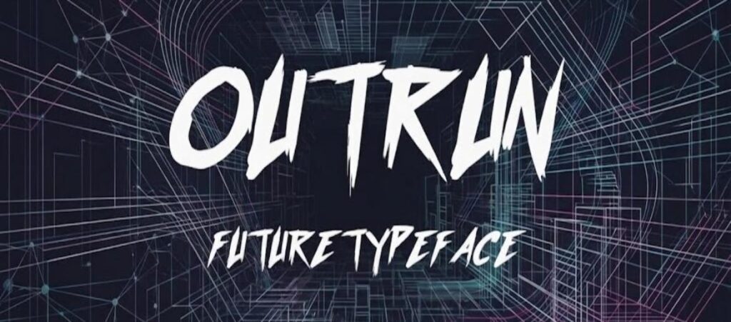 Outrun Future Font FREE Download