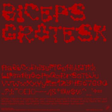 Biceps Grotesk Font FREE Download